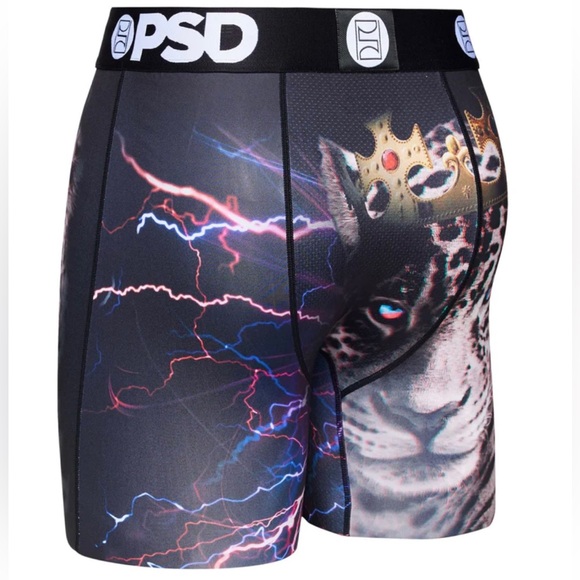 PSD | Underwear & Socks | Nwt Psd King Leo Underwear Blackmulti Boxer ...